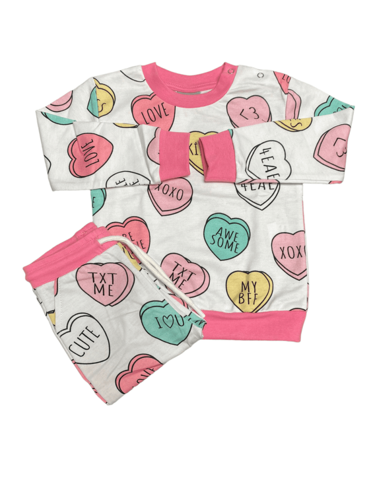 Love Heart Tracksuit - The Little One