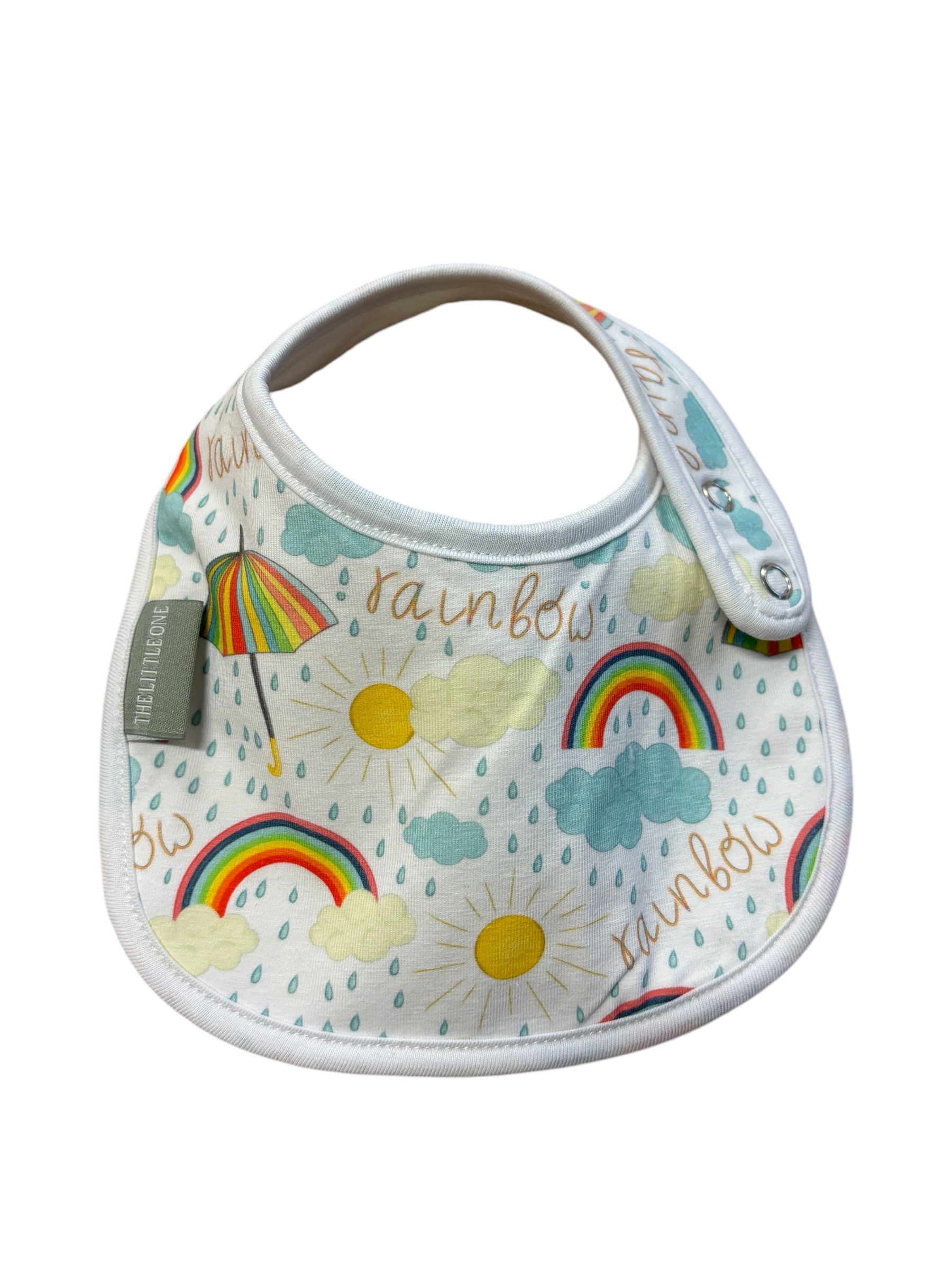 Round Bib | My Little Rainbow - The Little One