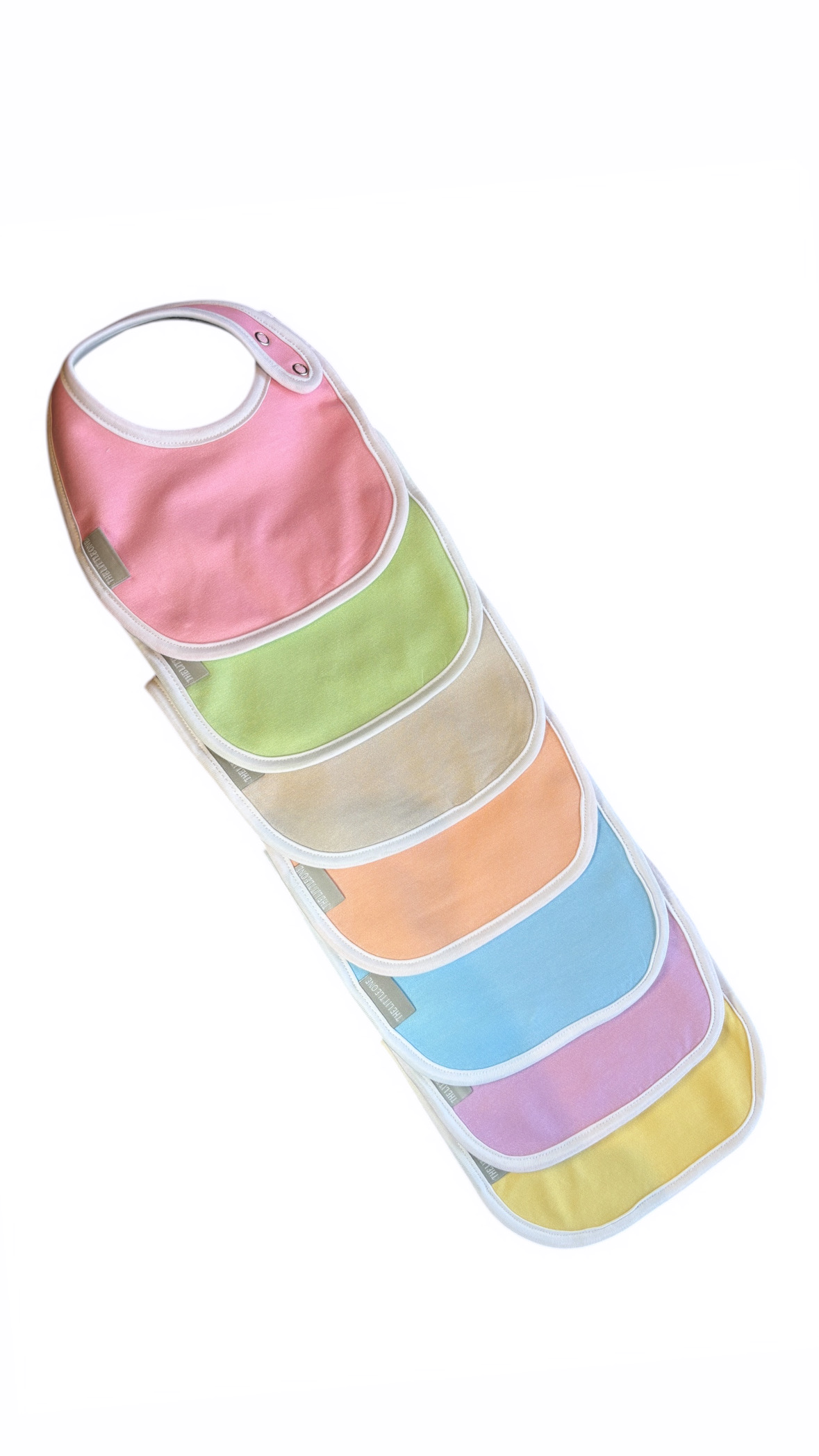 Round Bib Multipacks | Plain Pastel Round Bib Pack - The Little One