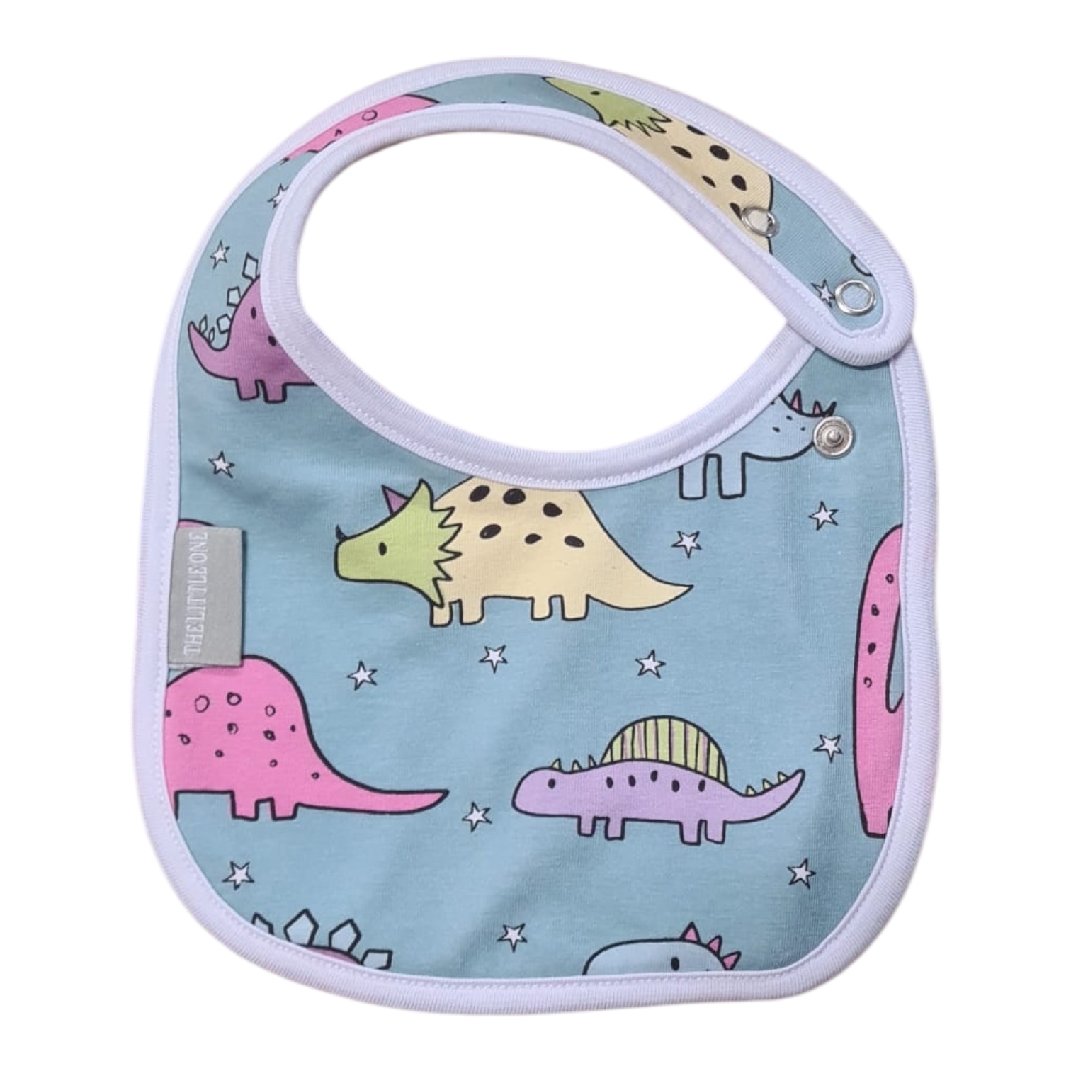 Round Bib | Ms Dino - The Little One