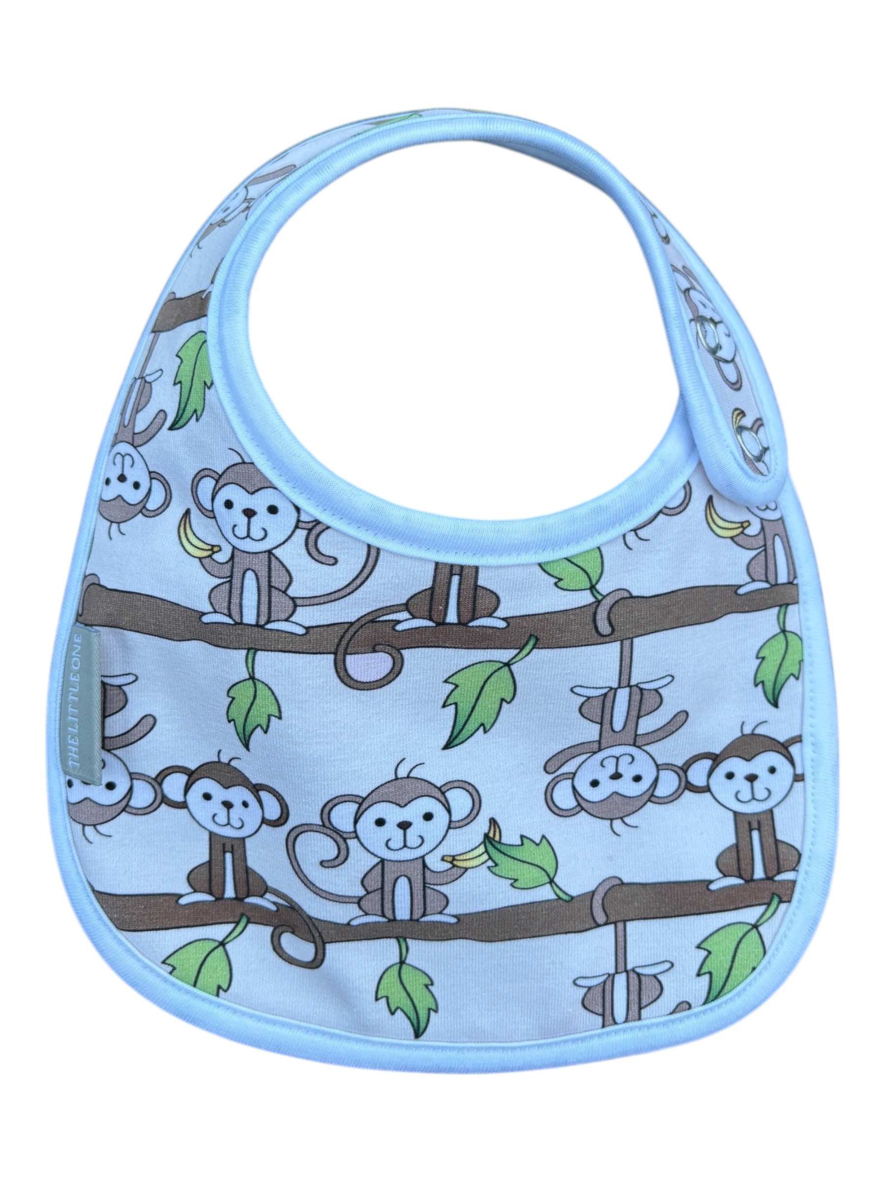 Round Bib | Monkey Business - The Little One