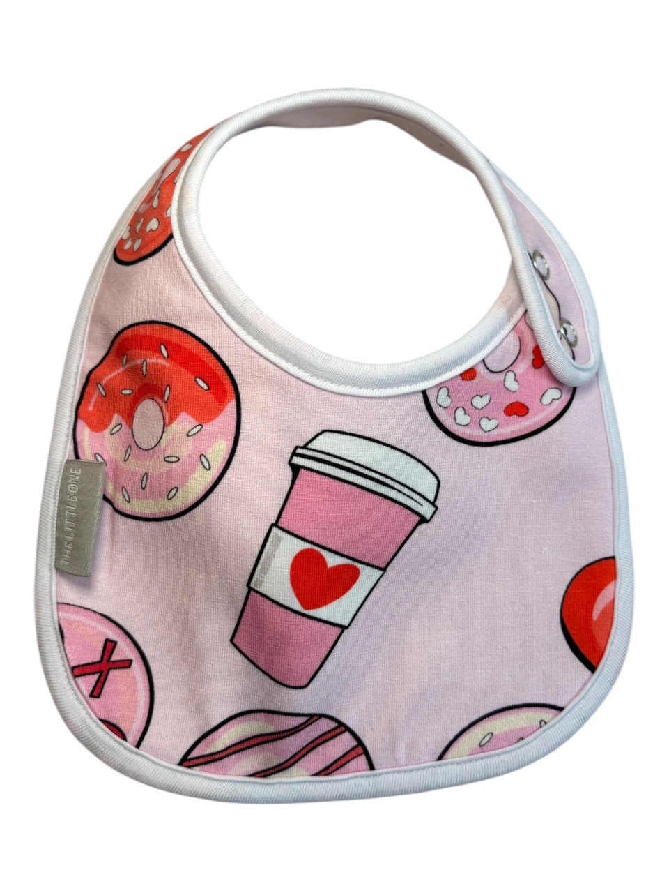 Round Bib | I Love you a Latte - The Little One