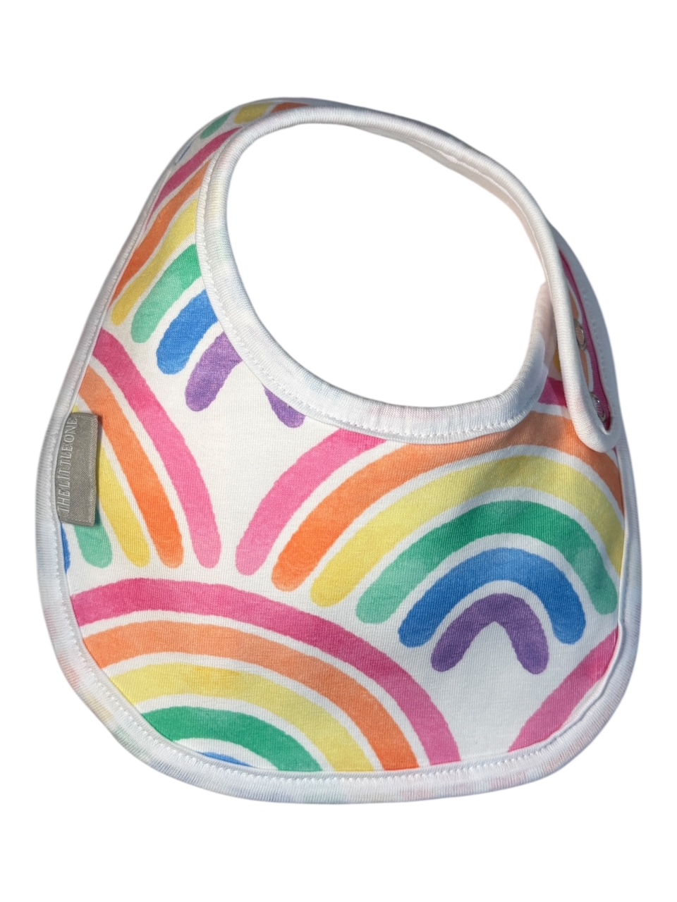 Round Bib | Pastel Rainbow - The Little One